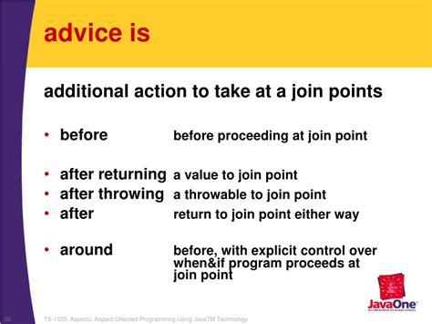 Ppt Aspectj™ Aspect Oriented Programming Using Java™ Technology Powerpoint Presentation Id