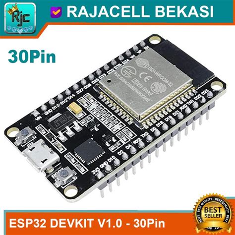 Jual Esp32 Esp 32 Devkit V1 Board 30 Pin Wifi Bluetooth Ble Microcontroller Ch9102 Kota