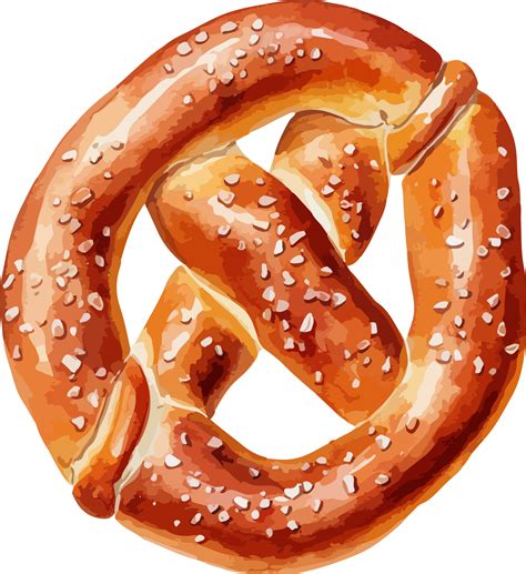 Ai Généré Bretzel Clipart Conception Illustration 35512016 Png