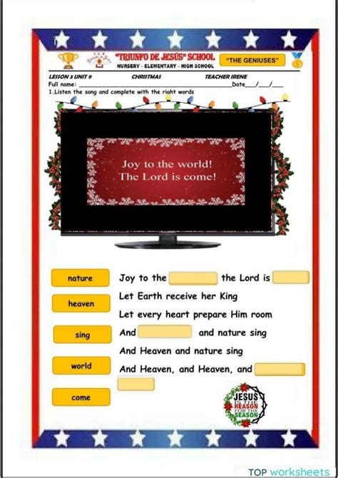 Interactive Worksheets And Online Exercises In English Topworksheets