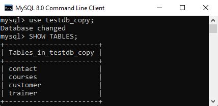 MySQL 复制数据库 极客笔记