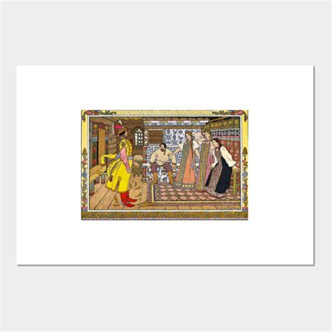 Maria Morevna And Koschei The Wizard Ivan Bilibin Maria Morevna Posters And Art Prints
