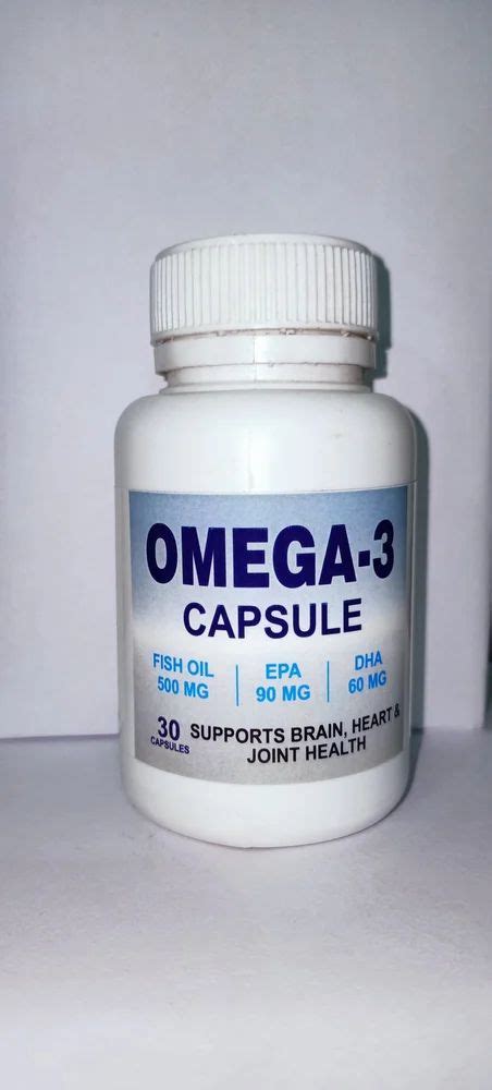 Omega 3 Capsule At ₹ 1555box Omega 3 Fatty Acid In New Delhi Id