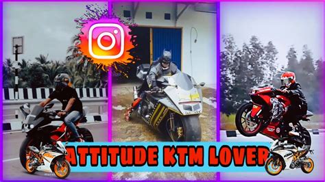Part 40 Instagram Trending Bike Viral Reels Video🔥attitude Ktm