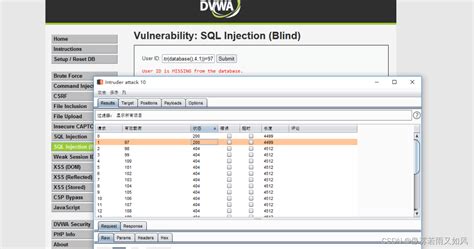 dvwa sql注入 布尔盲注 dvwa sql injection怎么进入页面 csdn博客