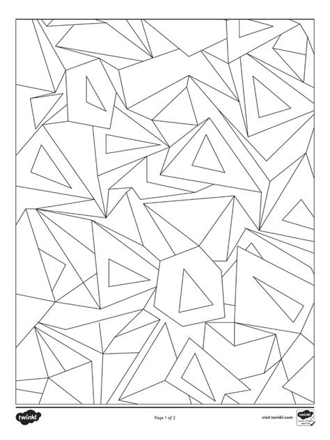 T Tp 1632823018 Cubism Patterns Mindfulness Colouring Ver 1 Pdf