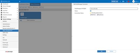 Adding Fortianalyzer Devices Using A Fabric Connection Fortimanager 7 6 2 Fortinet Document