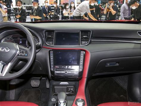 熔岩红英菲尼迪qx55中控内饰图片英菲尼迪qx55 2022款 20t 四驱耀奢版7355995太平洋汽车网