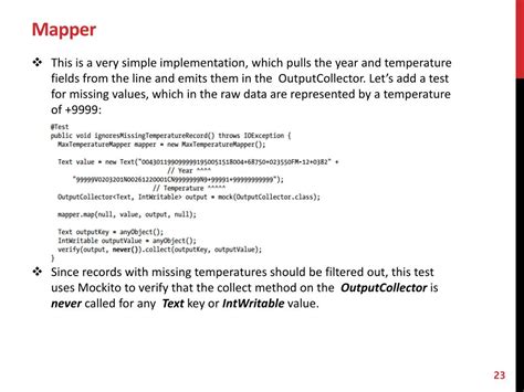 Ppt Distributed And Parallel Processing Technology Chapter5 Developing A Mapreduce