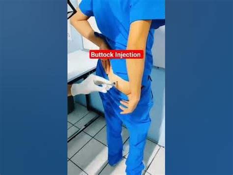 Intramuscular Injection Gluteus Medius Buttock Injection 💉 Doctor