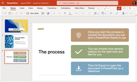 Cómo convertir un documento de Word en una presentación de PowerPoint Systempeaker