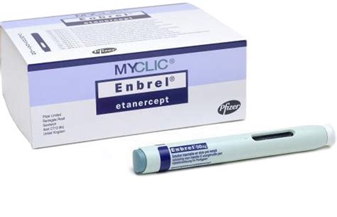 Enbrel Myclic Injectievloeistof 50mgml Pen 05ml Pfizer Bv