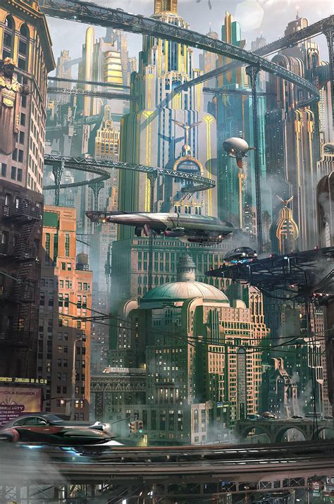 Dieselpunk Architecture
