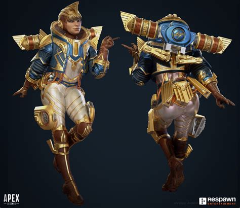 【apex】「ヴァルキリー」のキャラクターアーティストさんが『ヴァルキリー』や『ミサイル』などの3dモデルを公開！！ エーペックス