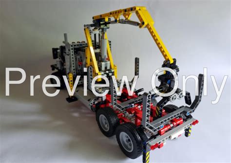Lego Moc Logging Trailer For Logging Truck 9397 By Koenw Rebrickable