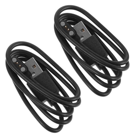2 Pièces Montre Câble De Charge Chargeur Câble Magnétique Smartwatch