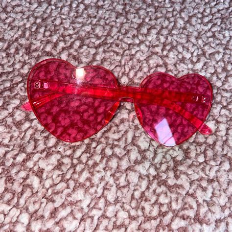Womens Pink Sunglasses Depop