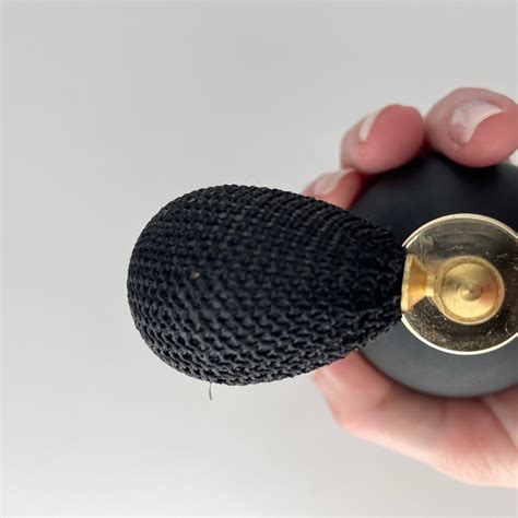 Black Glass Perfume Atomizer With Black Atomizer Glass Atomizer Champagne And Grit