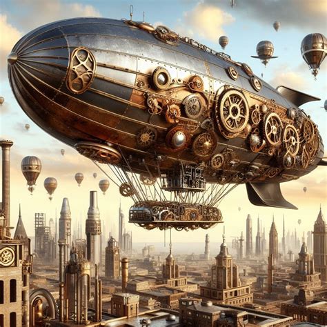 Steampunk Blimp 2 By Brianl61 On Deviantart