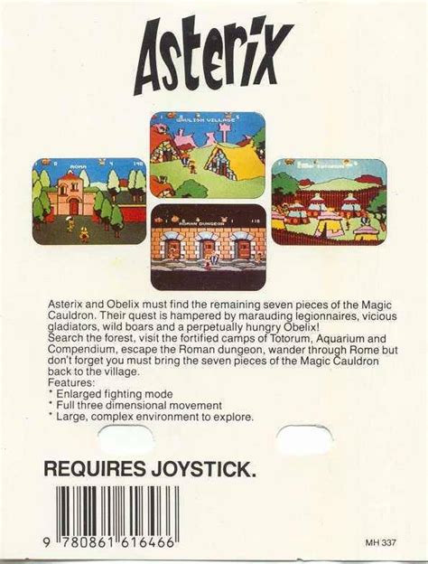 Asterix And The Magic Cauldron Box Shot For Amstrad CPC GameFAQs