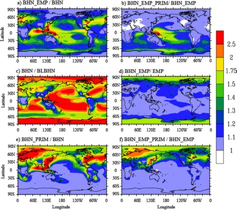 4 Ratio Of Present Day Annual Average Ccn Concentrations At 02