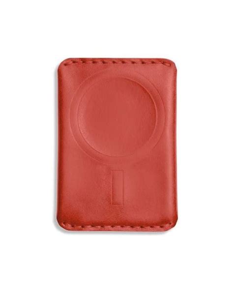 Ezra Arthur X Personal Effects Radius Magsafe Wallet In Red Lyst