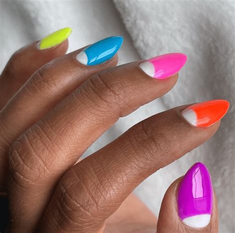 Different Colored Acrylic Nails Atelier Yuwaciaojp
