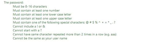 Microsoft E Company Store Dumb Password Rules