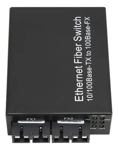 Convertidor De Medios De Módem De Fibra Óptica Tx1310nm Sc D Cuotas