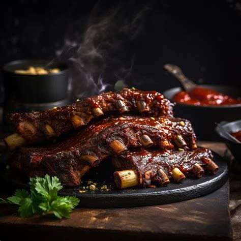Premium Photo Mutton Ribs