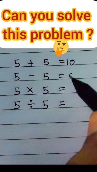 Can You Solve This Problemtrendingmathsviralvideobasicproblems