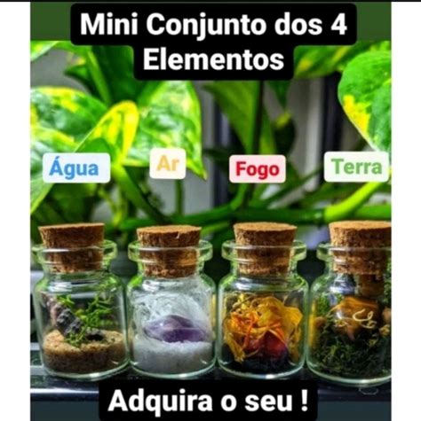 Mini Conjunto Do Altar Elemental Elo7 Produtos Especiais