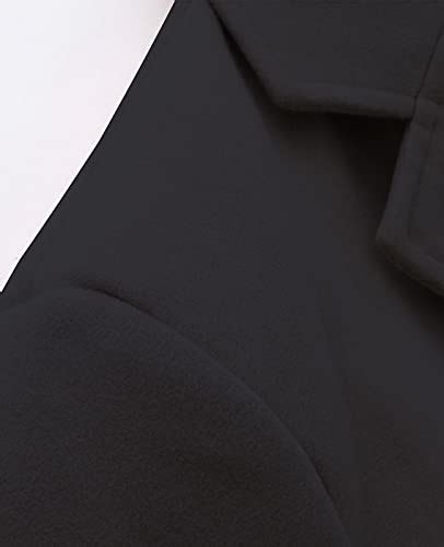 Lisskolo Mens Classic Wool Trench Overcoat Single Breasted Mid Long