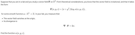 Solved Suppose That You Are In A Lab And You Study A Vector Chegg Com