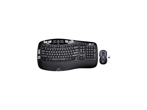 Logitech Mk550 Wireless Wave Keyboard And Mouse Combo Ergonomic Wave