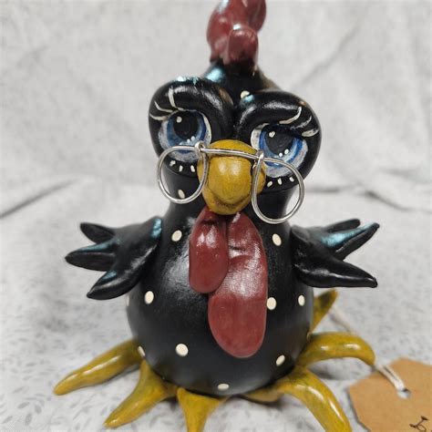 Gourd Chickens Etsy