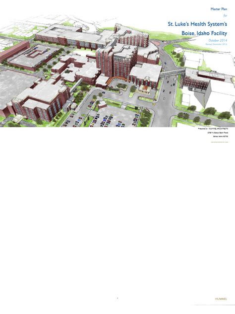 St Lukes Boise Facility Master Plan Pdf Cost Of Living Hospital