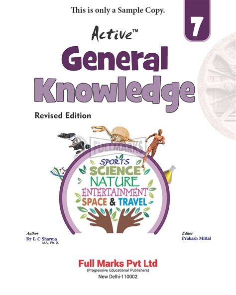 Active General Knowledge Class 7 Full Marks Pvt Ltd Page 1 18