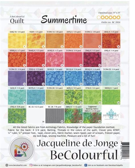 Summertime Seams Divine