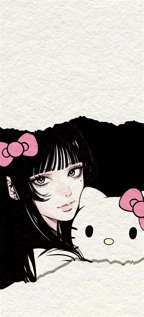 富江 X Kitty壁纸 高清图片，堆糖，美图壁纸兴趣社区