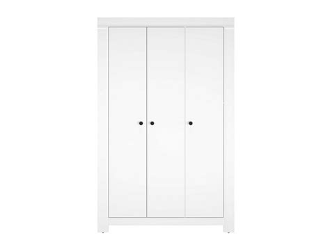 Stylefy Drehtürenschrank Nele Iii Weiß Matt Standschrank