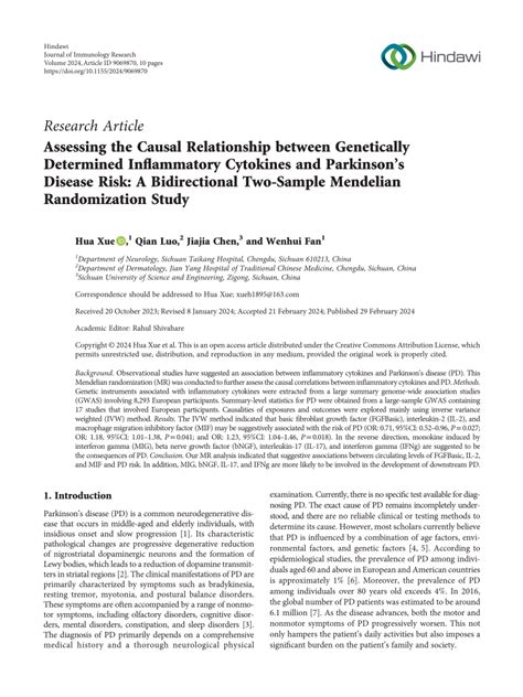 Pdf Assessing The Causal Relationship Between Genetically Determined