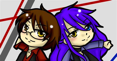 Vocaloid がっくんとてんてー【できわく風仕様】 Suminoisyのイラスト Pixiv