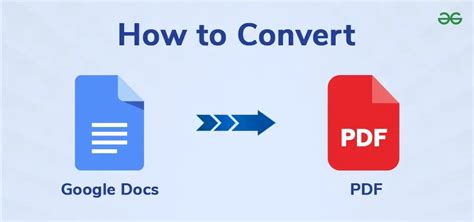 How To Convert A Google Doc To Pdf Methods Geeksforgeeks