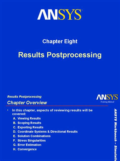 Understanding Post Processing Techniques Viewing Scoping And