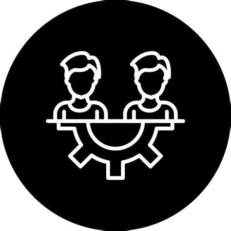 Team Work Vector Icon 16818193 Vector Art At Vecteezy