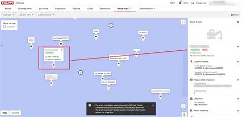 How Does The Smart Inventory Feature Work On The Smart Map Hilti Ontrack English