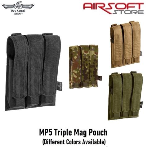 Mp5 Triple Mag Pouch Airsoft Store