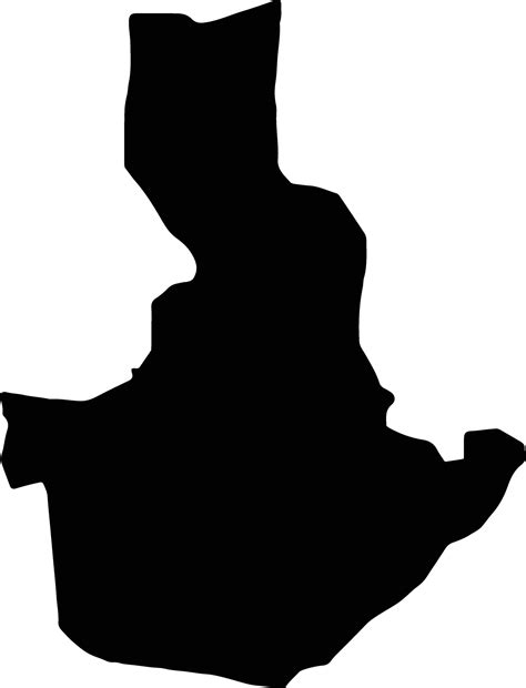 Masindi Uganda Silhouette Map Vector Art At Vecteezy