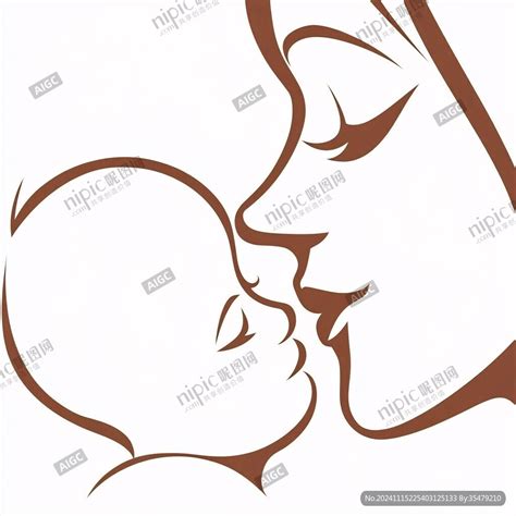 Ai创作图感恩妈妈的吻母爱 唯美妈妈与宝贝的图案 母爱母亲logo 母婴健康幸福家庭 装饰画母爱 母婴健康家庭幸福 母性logo 亲情母婴婴幼 母乳喂养logo 母爱素材 母爱logo设计